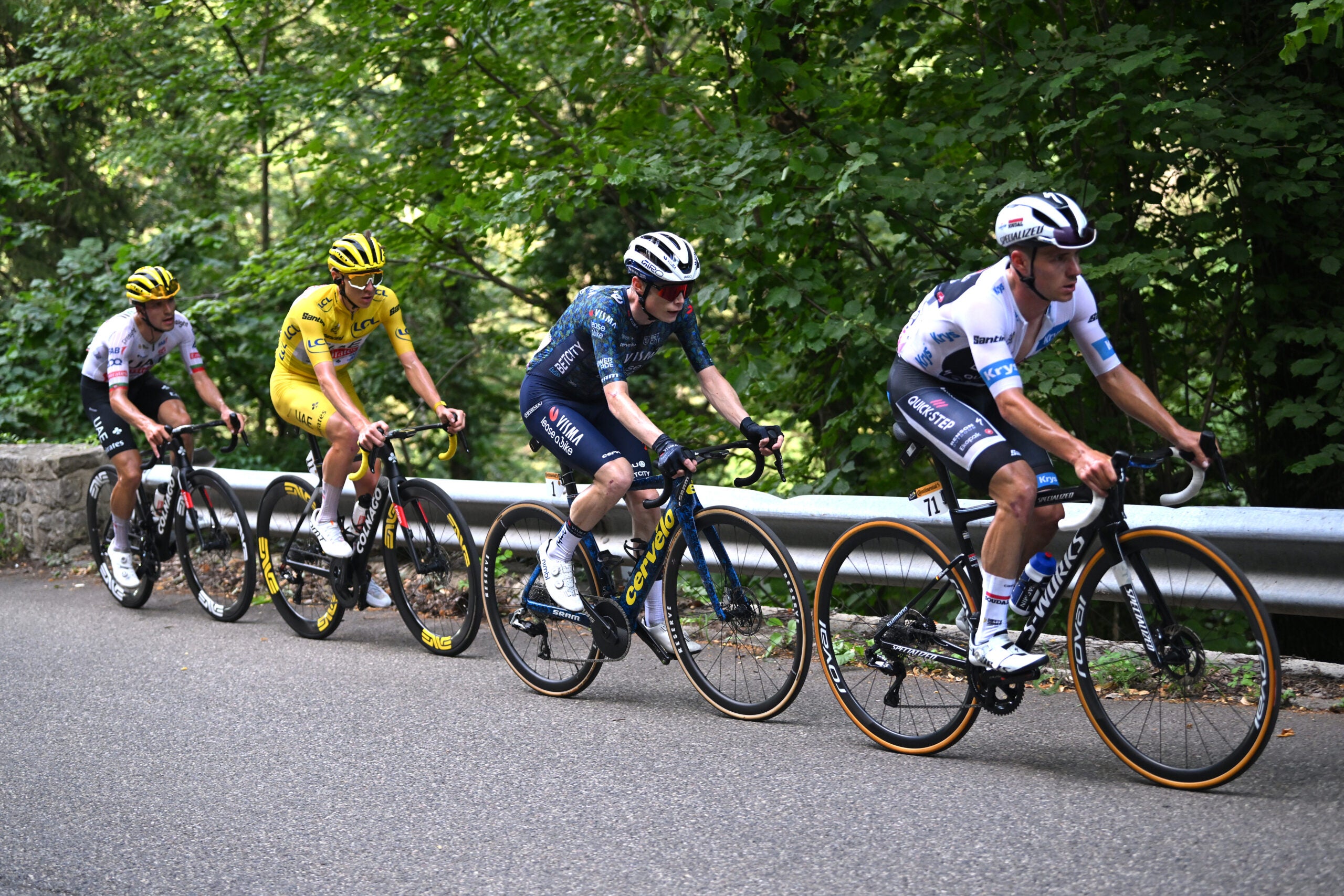 Amateur vs. Pro: How L'Étape winner stacks up against Pogačar