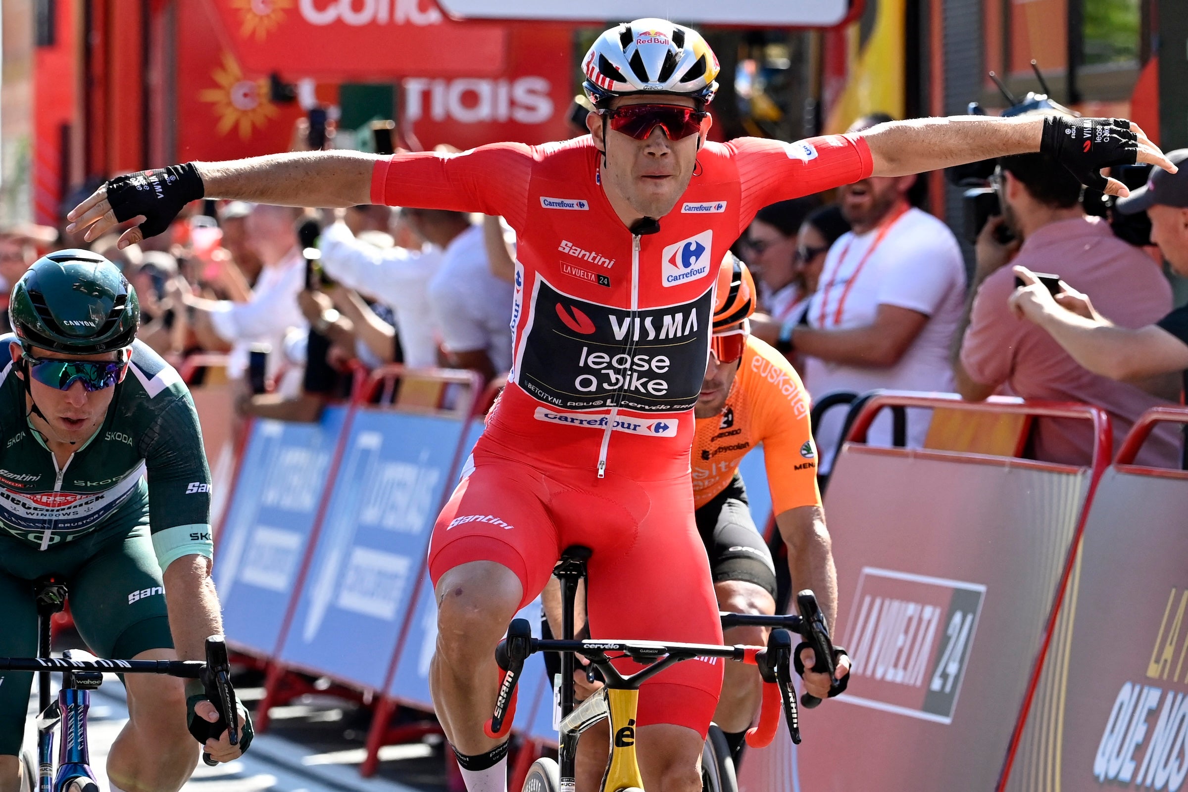 Vuelta a España Stage 3: First Win in Six Months for Wout Van Aert