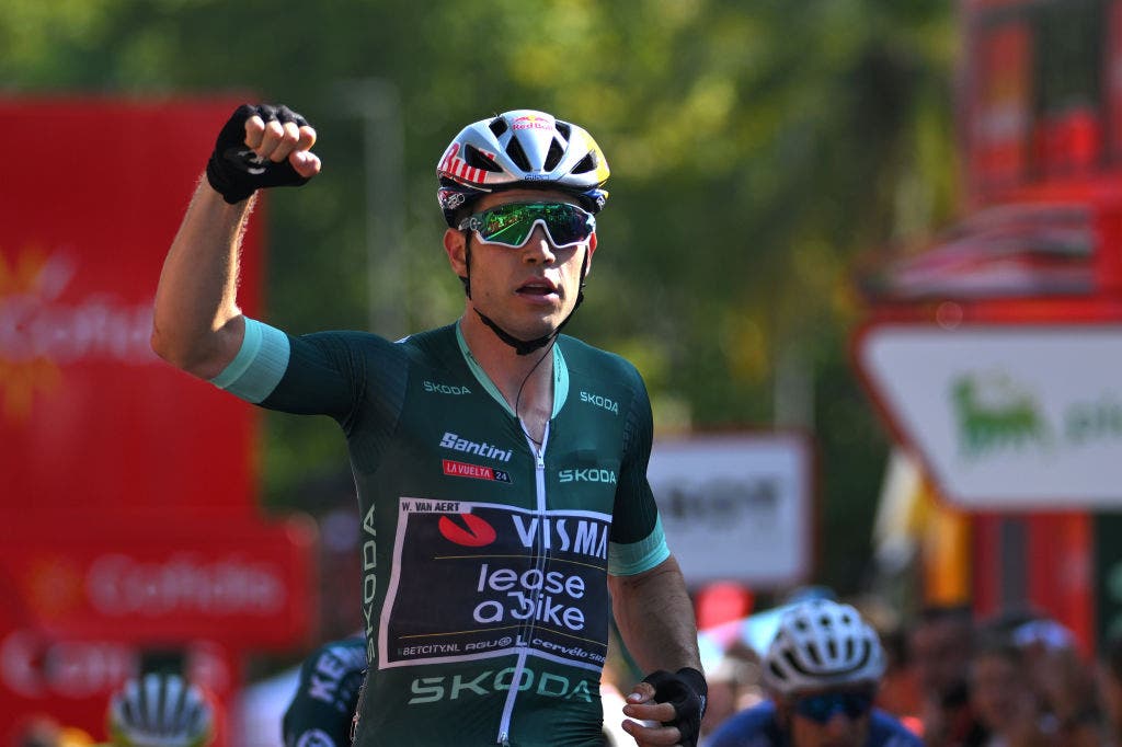 Vuelta a España Stage 7: Van Aert Blitzes Small Sprint