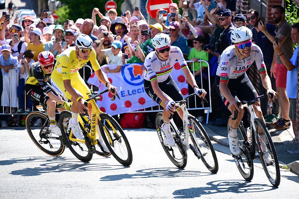 UAE Shows Strong Team Riding for Tour de France Stage 4 Win