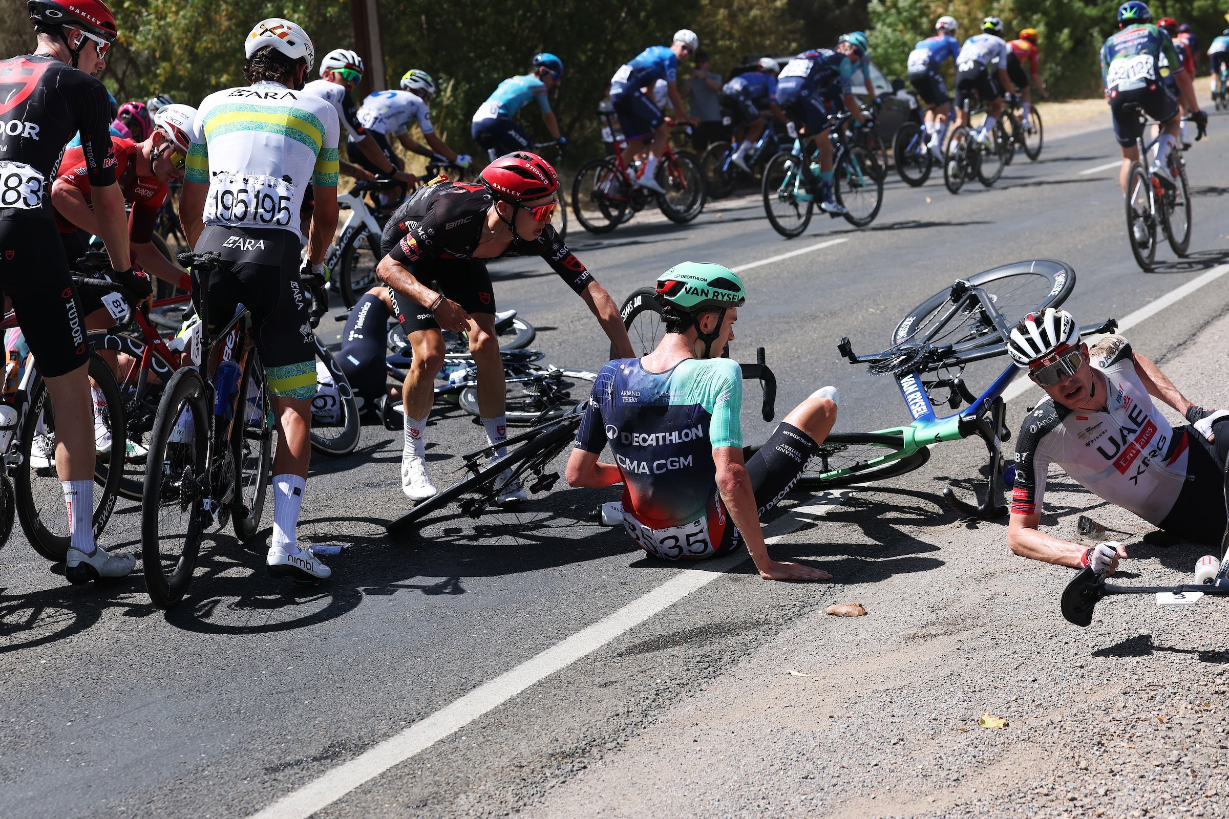 Defending Champ’s Crash Down Under Shows Dangers of Sport