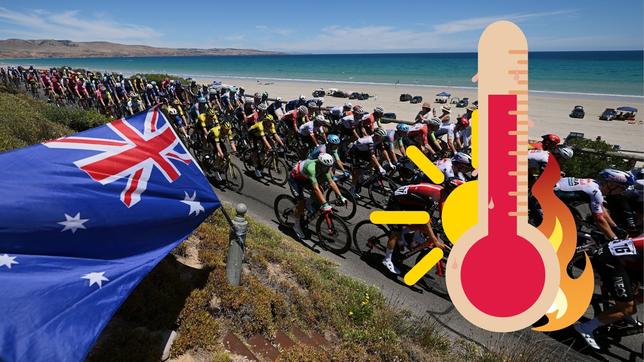 Extreme Fire Danger Forces Shock Change to Tour Down Under